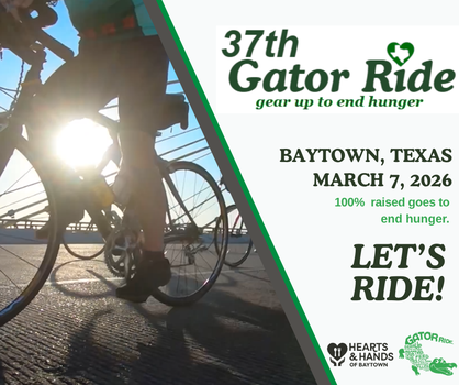 37th Gator Ride, Gear Up to End Hunger Online Registration
